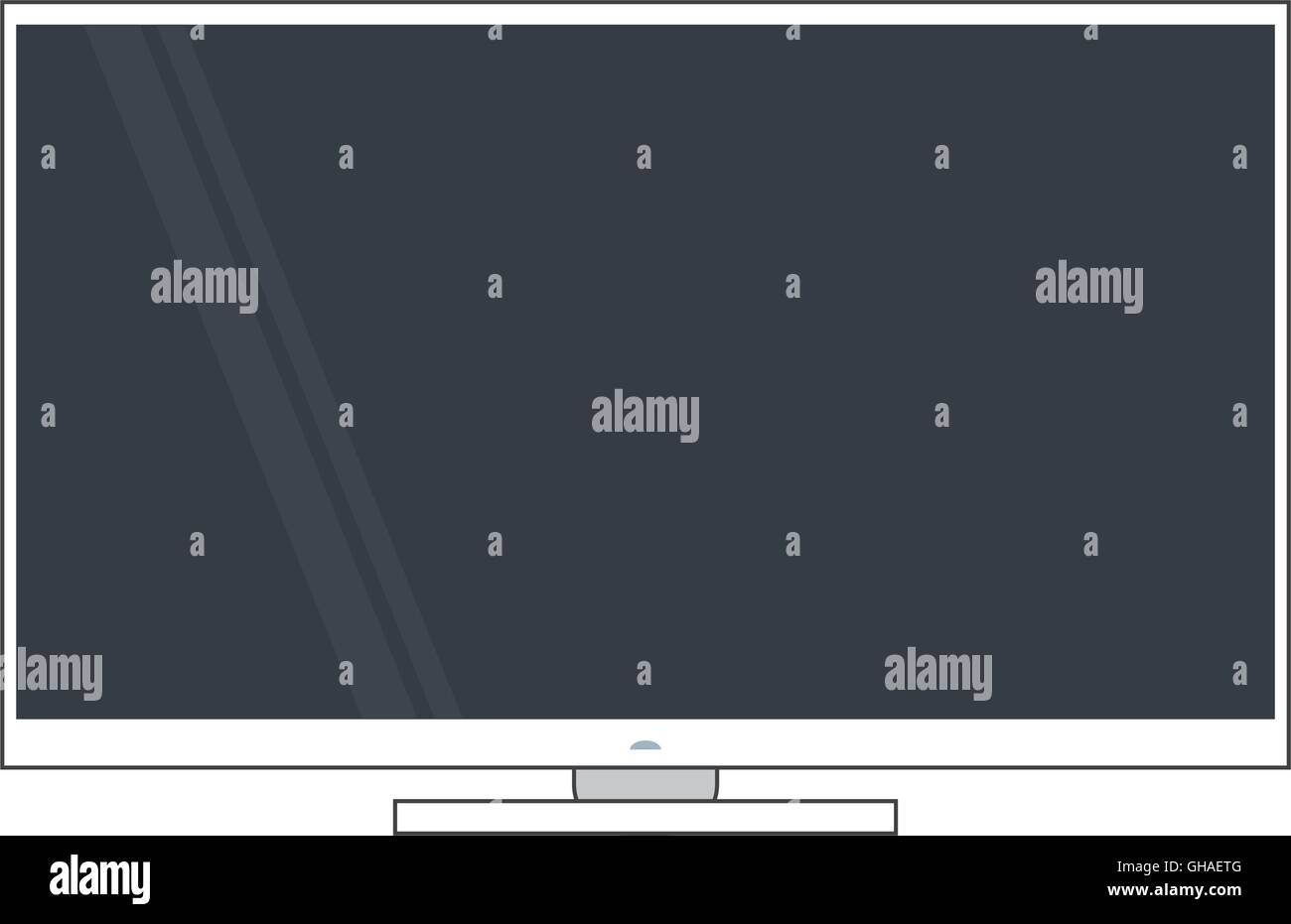 modern tv screen icon Stock Vector Image & Art - Alamy