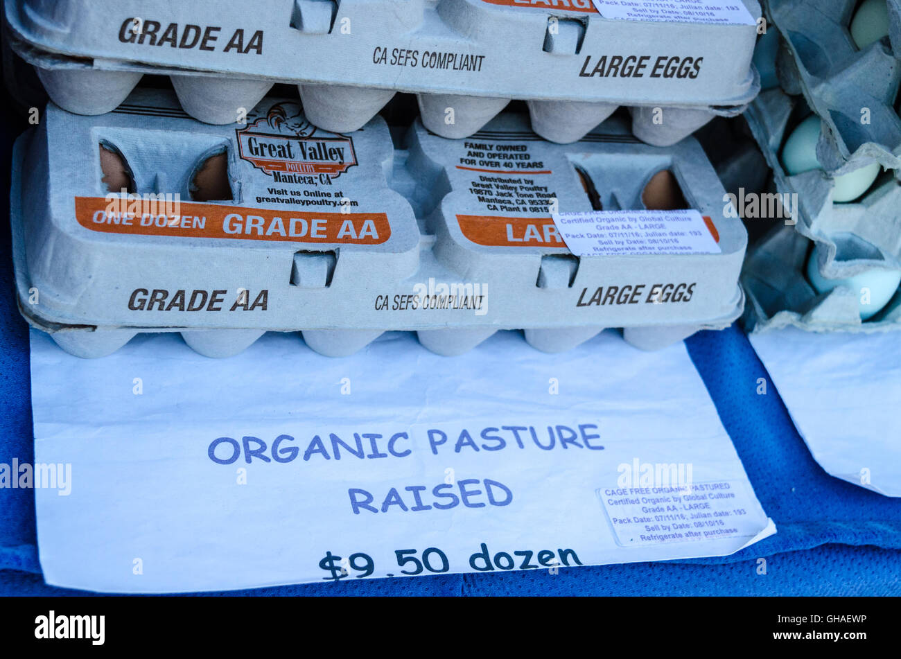 A sample of Organic 'Pastured' [that is pasture raised; don't confuse ...