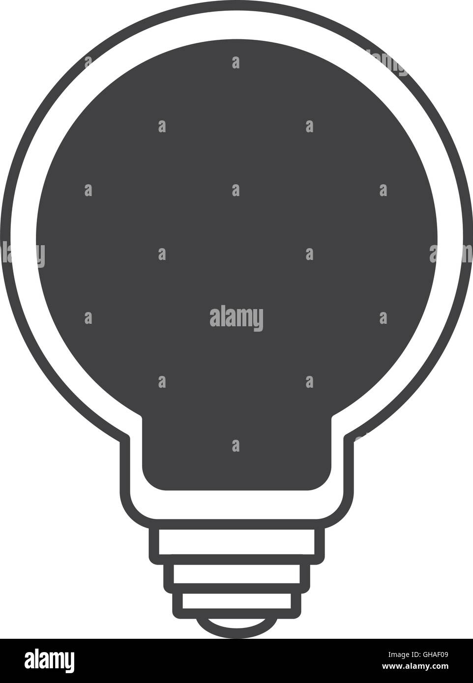 light bulb power energy icon. Vector graphic Stock Vector Image & Art - Alamy