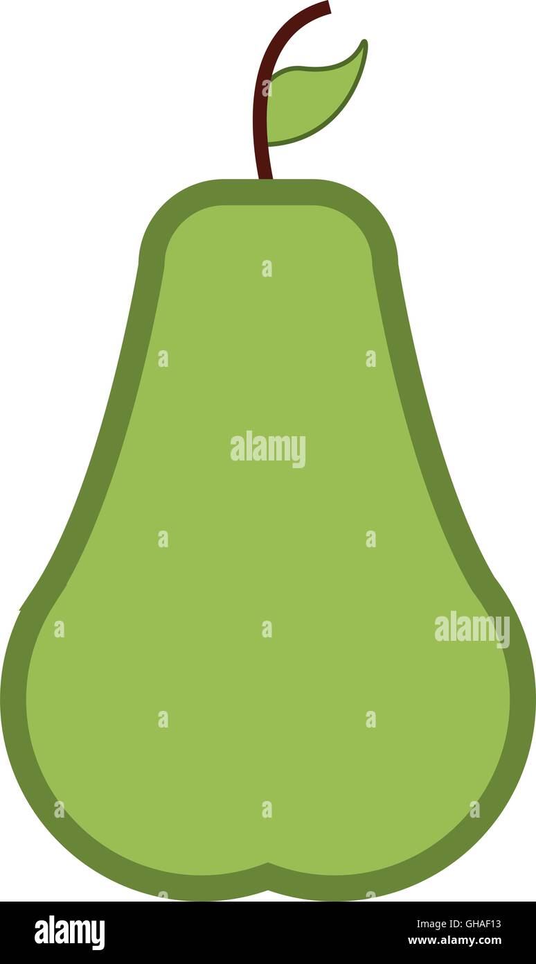 single pear icon Stock Vector Image & Art - Alamy