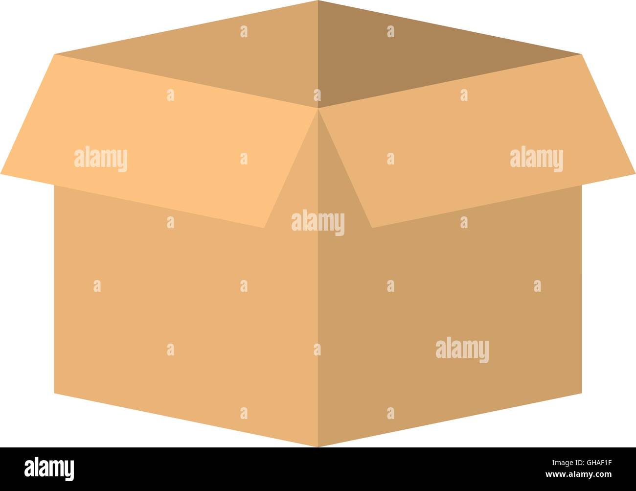 box package delivery shipping icon. Vector graphic Stock Vector Image ...