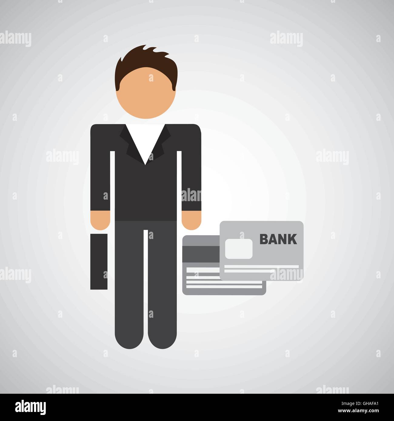 business man icon Stock Vector Image & Art - Alamy