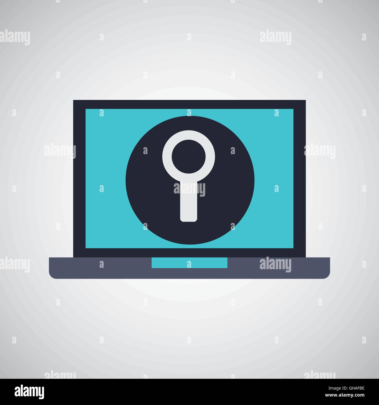 laptop device icon Stock Vector Image & Art - Alamy