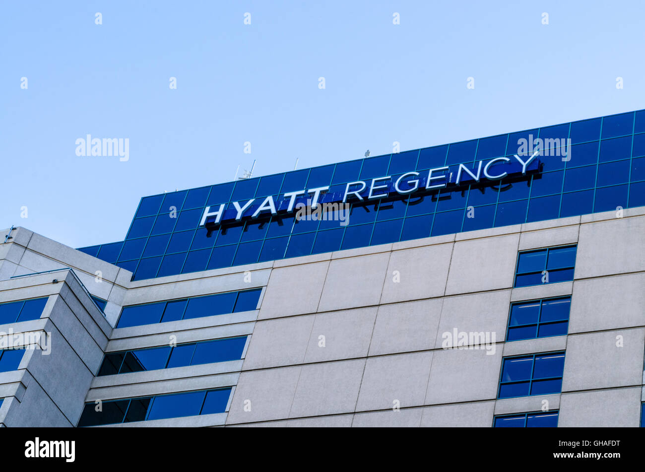 The Hyatt Regency in Santa Clara California Stock Photo - Alamy