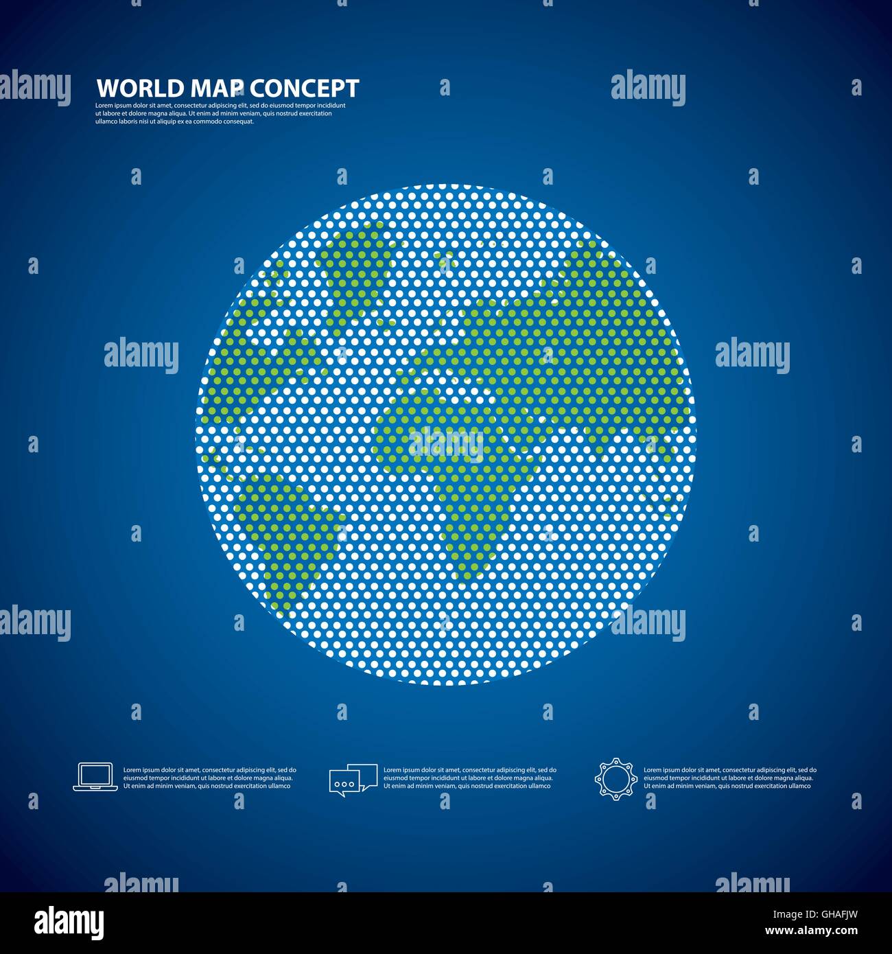 Earth sphere icon. World and Map design. Vector graphic Stock Vector ...