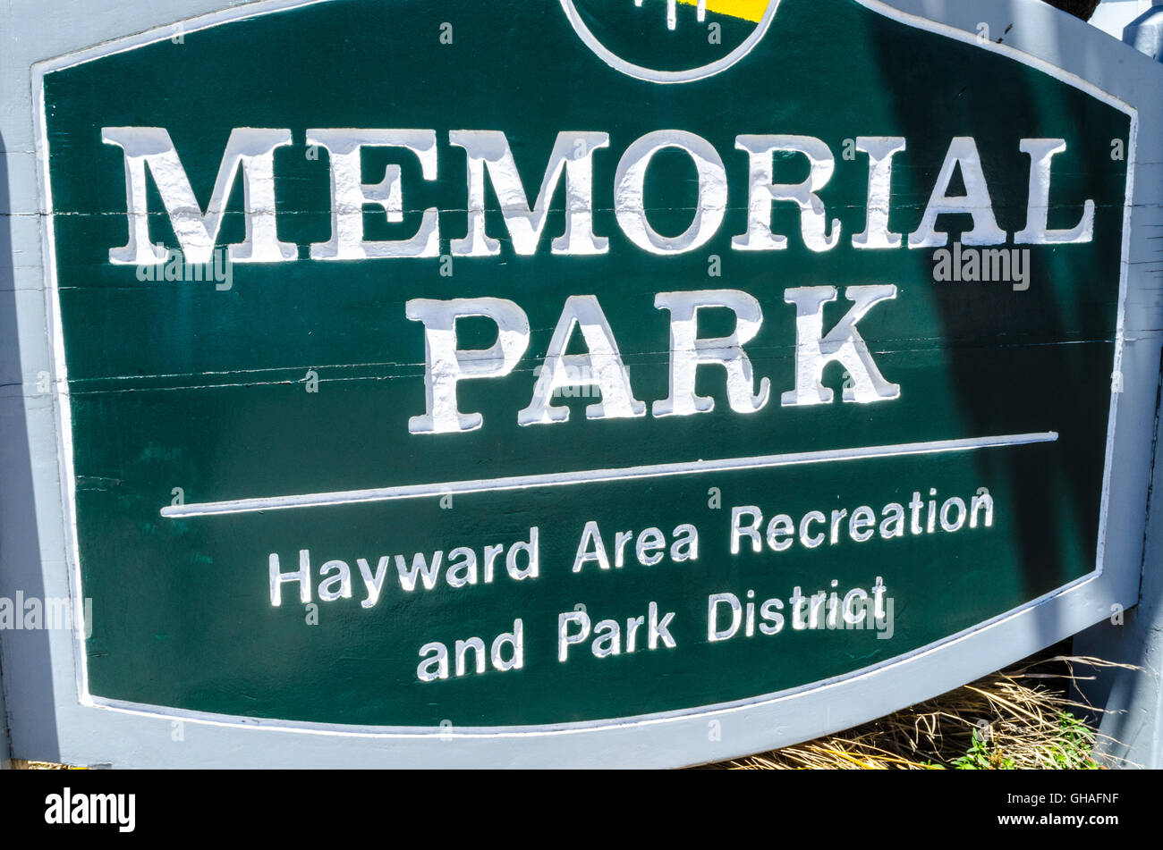Sign for H.A.R.D. - Hayward Area Recreation District with it's colorful ...