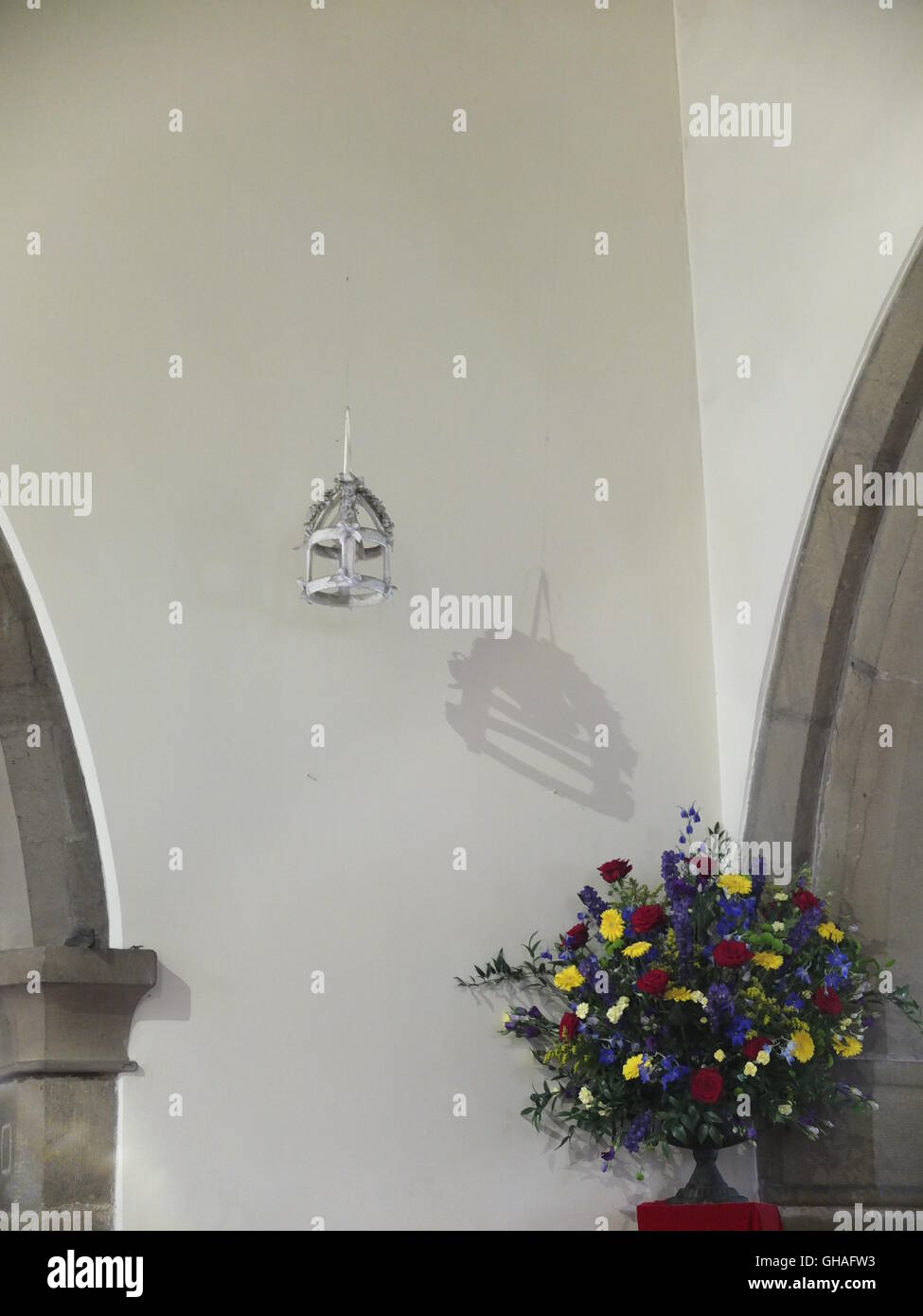 Crants or Maiden's Garland at Holy Trinity church, Ashford-in-the-Water ...