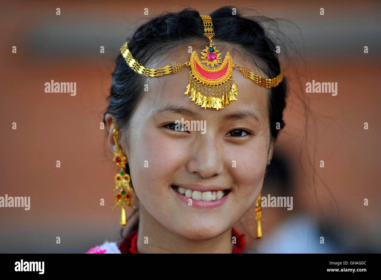 Kathmandu, Nepal. 09th Aug, 2016. A Portrait of Hingish Subba, 16 yrs ...
