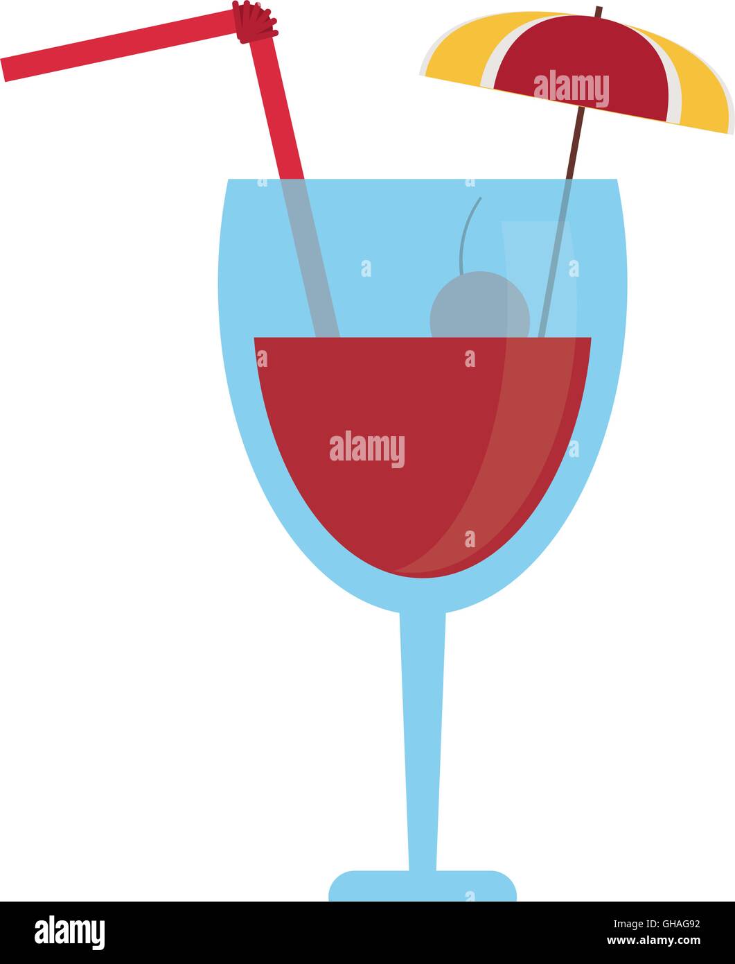 Tropical beach long island Stock Vector Images - Alamy