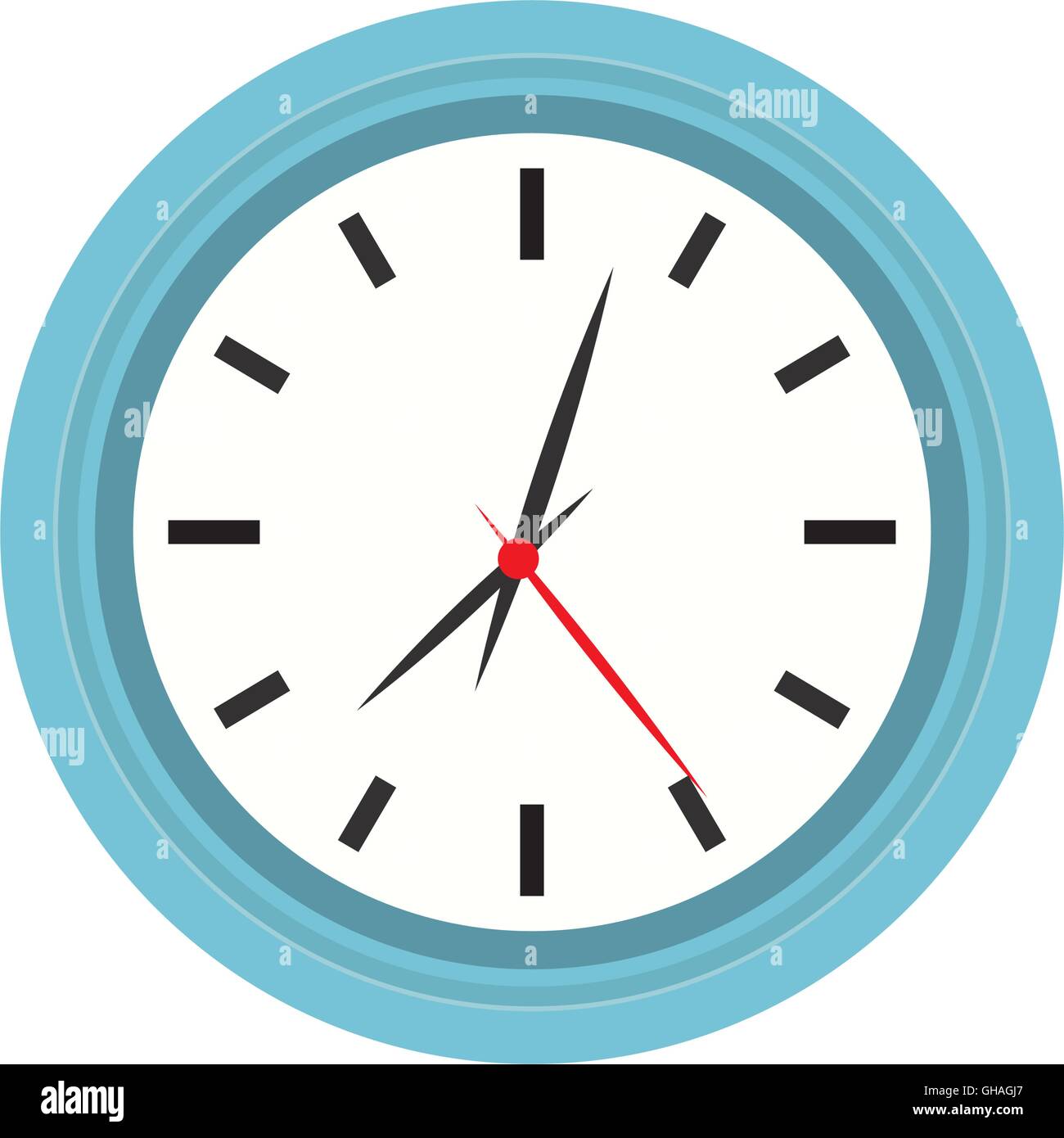 clock traditional time instrument icon. Vector graphic Stock Vector ...