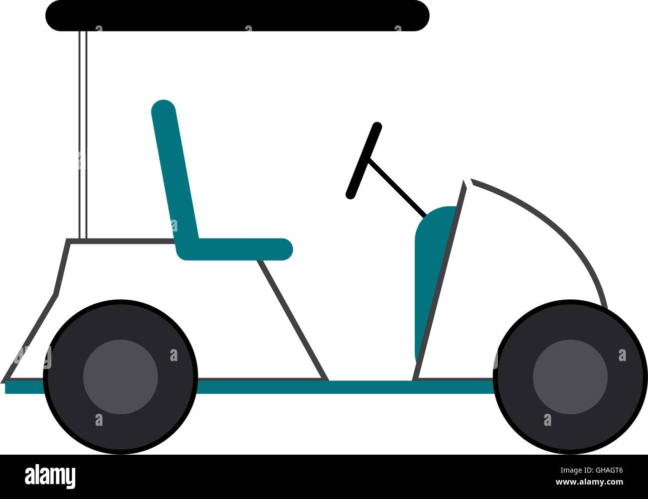 golf cart icon Stock Vector Image & Art - Alamy