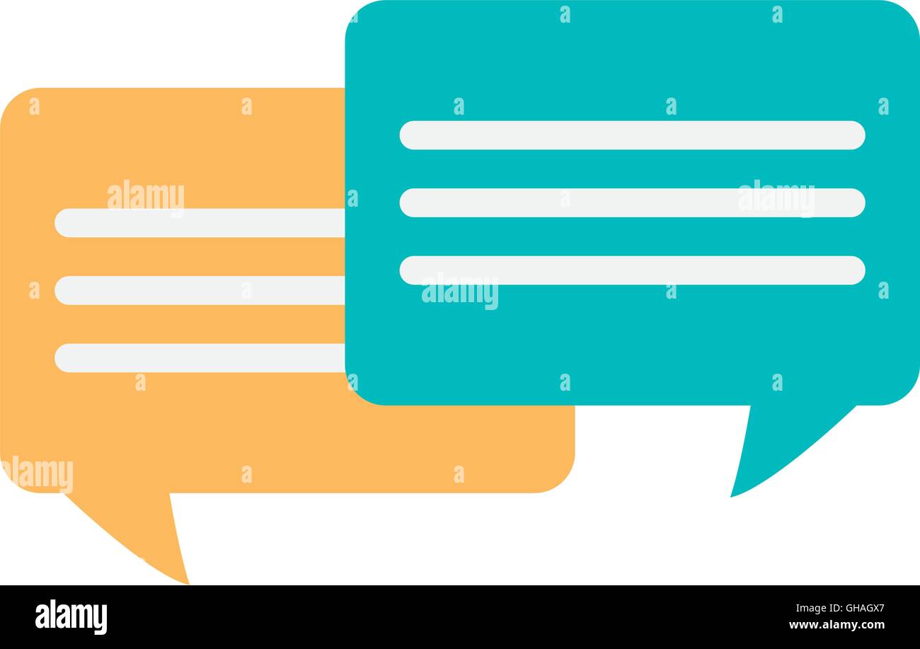 conversation bubble icon Stock Vector Image & Art - Alamy