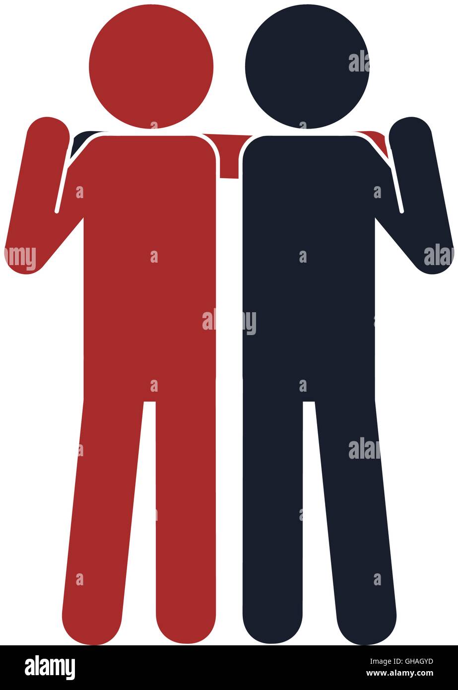 pictogram human help support icon. Vector graphic Stock Vector Image ...