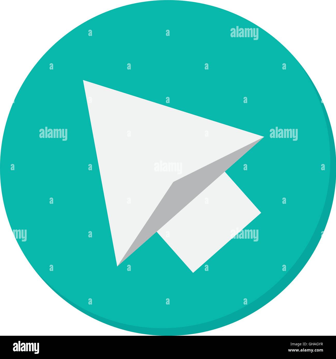 arrow pointer icon Stock Vector Image & Art - Alamy