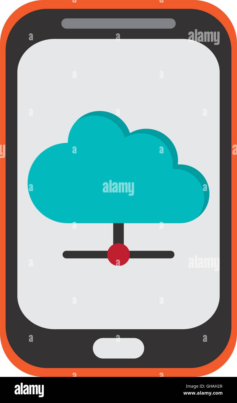 modern cellphone icon Stock Vector Image & Art - Alamy