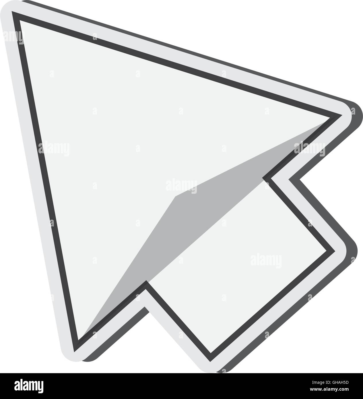 arrow pointer icon Stock Vector Image & Art - Alamy