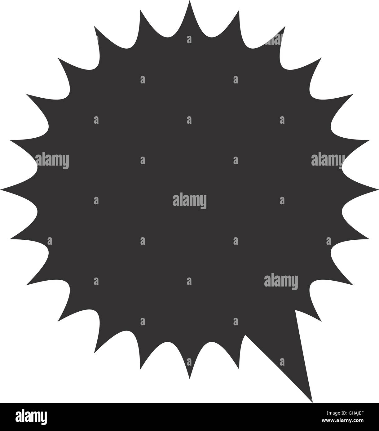 black conversation bubble icon Stock Vector Image & Art - Alamy