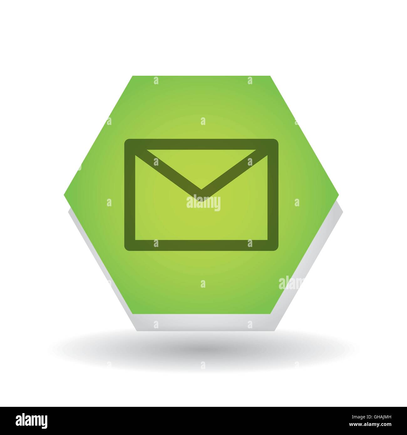 envelope icon design, vector illustration Stock Vector Image & Art - Alamy