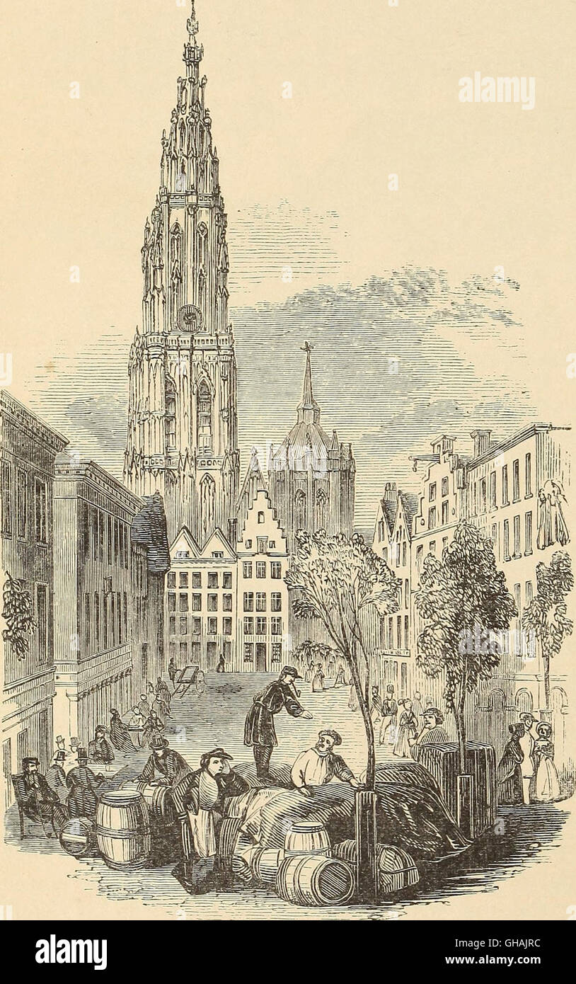 This 1845 work explores the Rhine River, detailing its scenic beauty ...