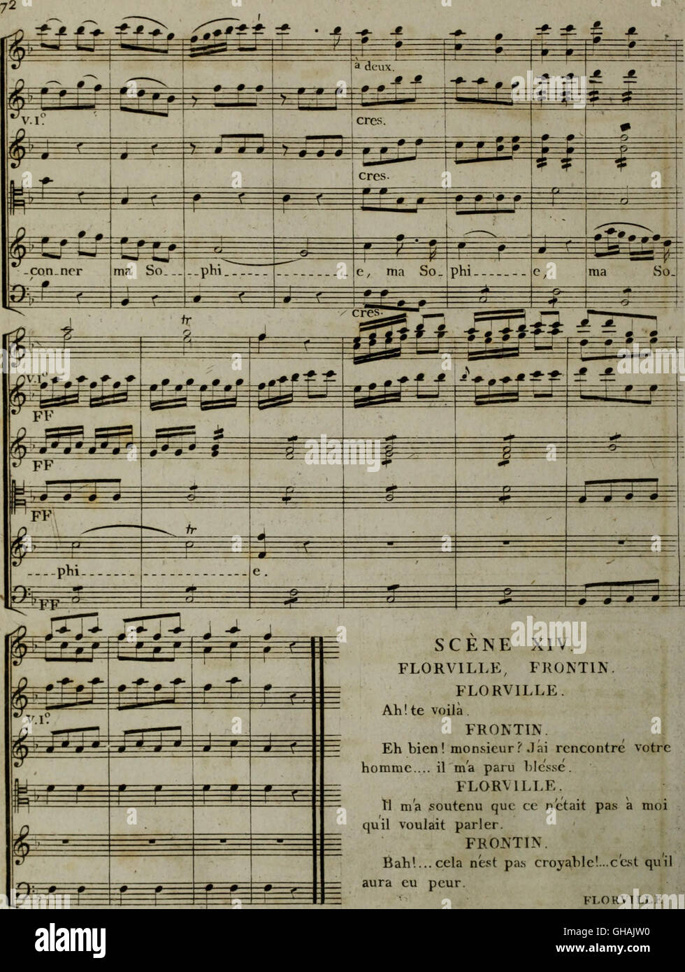'Partition du Valet de deux maîtres' (1800) is a one-act comic opera ...