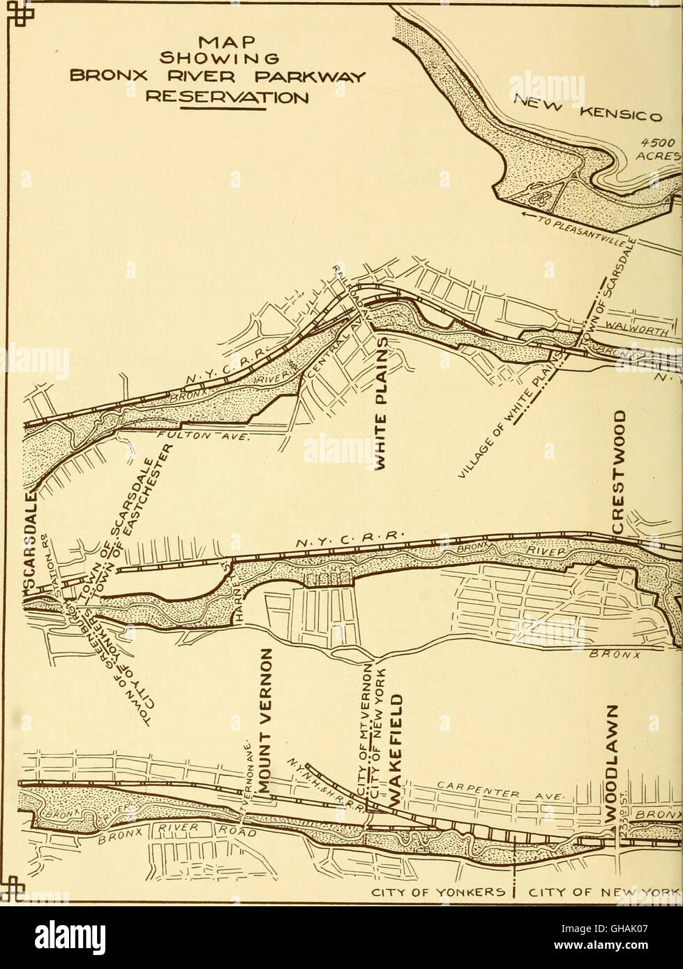 New york city borough map parks hi-res stock photography and images - Alamy