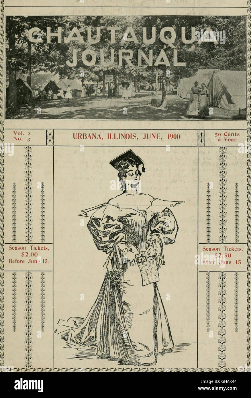 The 1899 'Twin City Chautauqua Journal' covers the cultural and ...