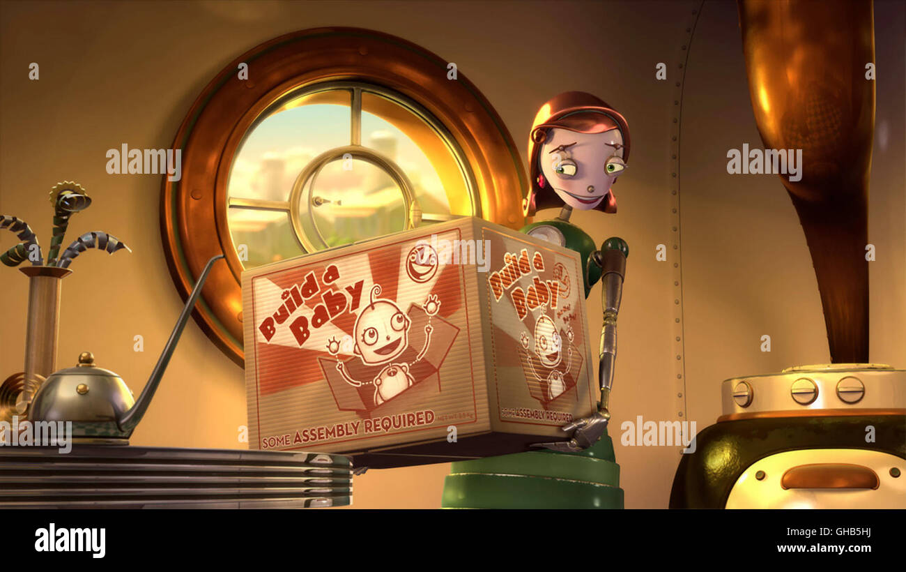 ROBOTS USA 2005 Chris Wedge, Carlos Saldanha Mrs. Copperbottom Regie ...