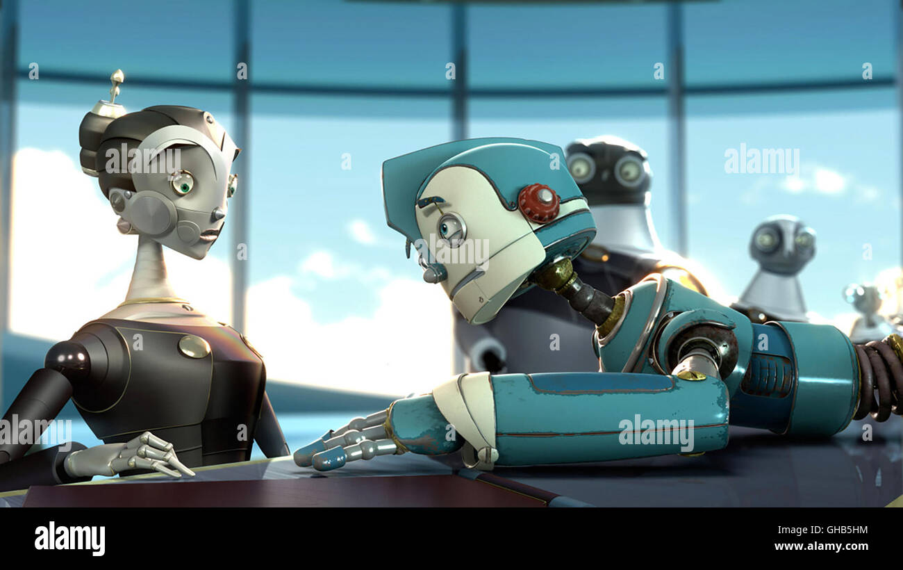 ROBOTS USA 2005 Chris Wedge, Carlos Saldanha Cappy und Rodney Regie ...