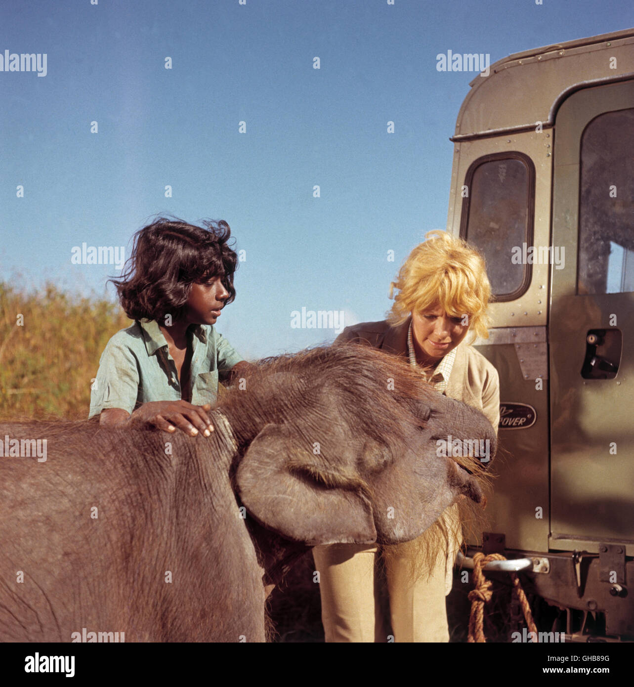 ELEPHANT BOY Australia/UK/D 1973 Bill Bain Toomai (ESROM), the Elephant ...