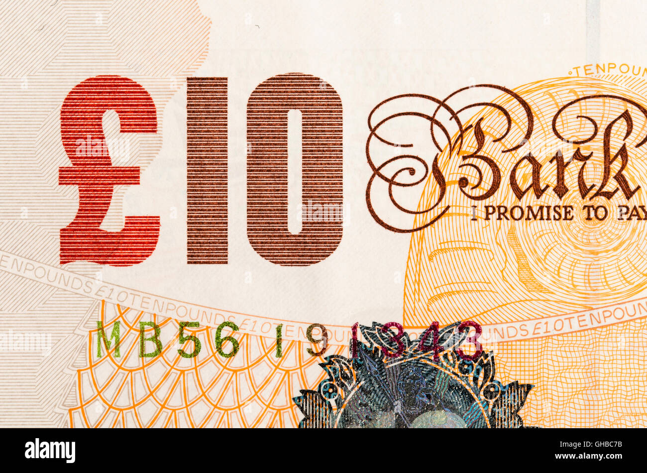 Pound currency background, close-up - 10 Pounds Stock Photo - Alamy