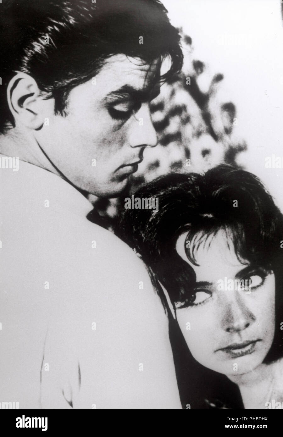 PLEIN SOLEIL Frankreich/Italien 1960 Rene Clement Tom Ripley (ALAIN DELON) and Marge Duval ...