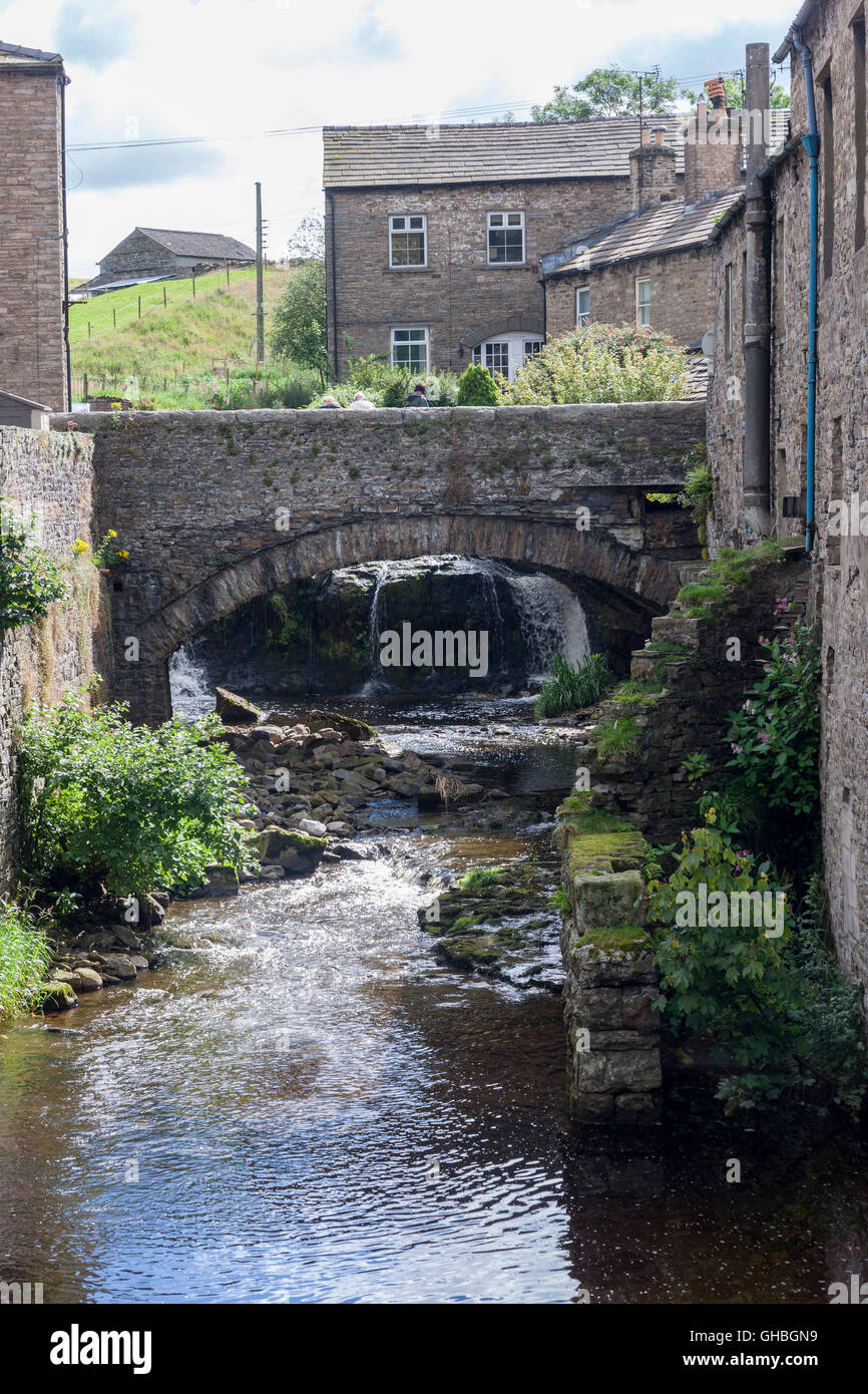 Hawes small market town at the head of Wensleydale, North Yorkshire ...