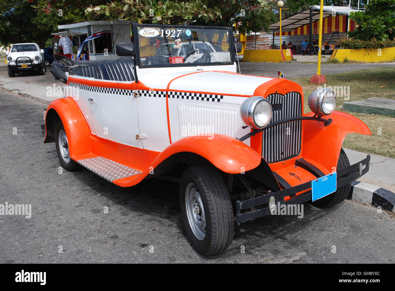 1927 Ford car, Varadero, Cuba Stock Photo - Alamy