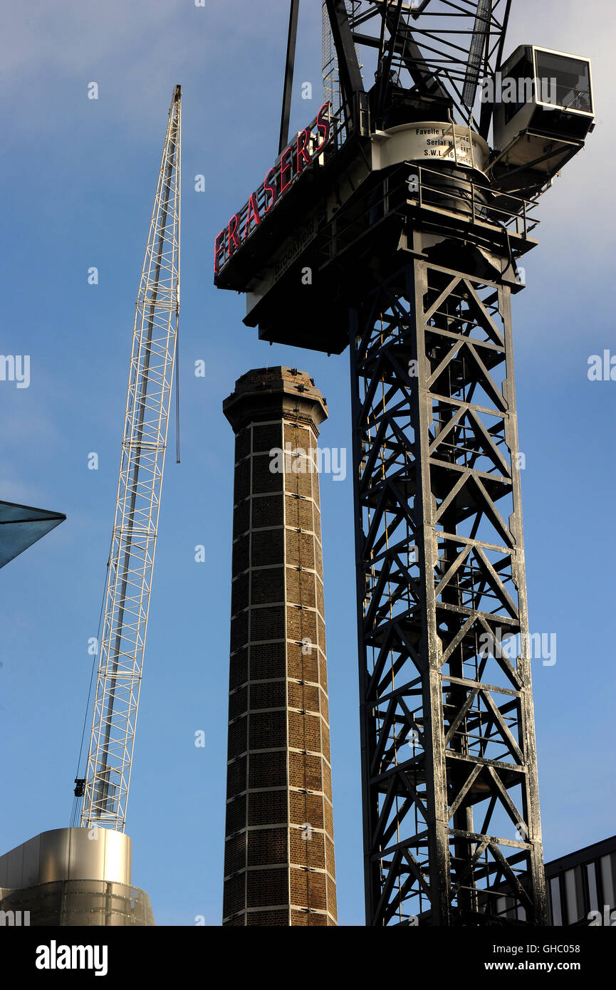 Old construction crane hi-res stock photography and images - Alamy