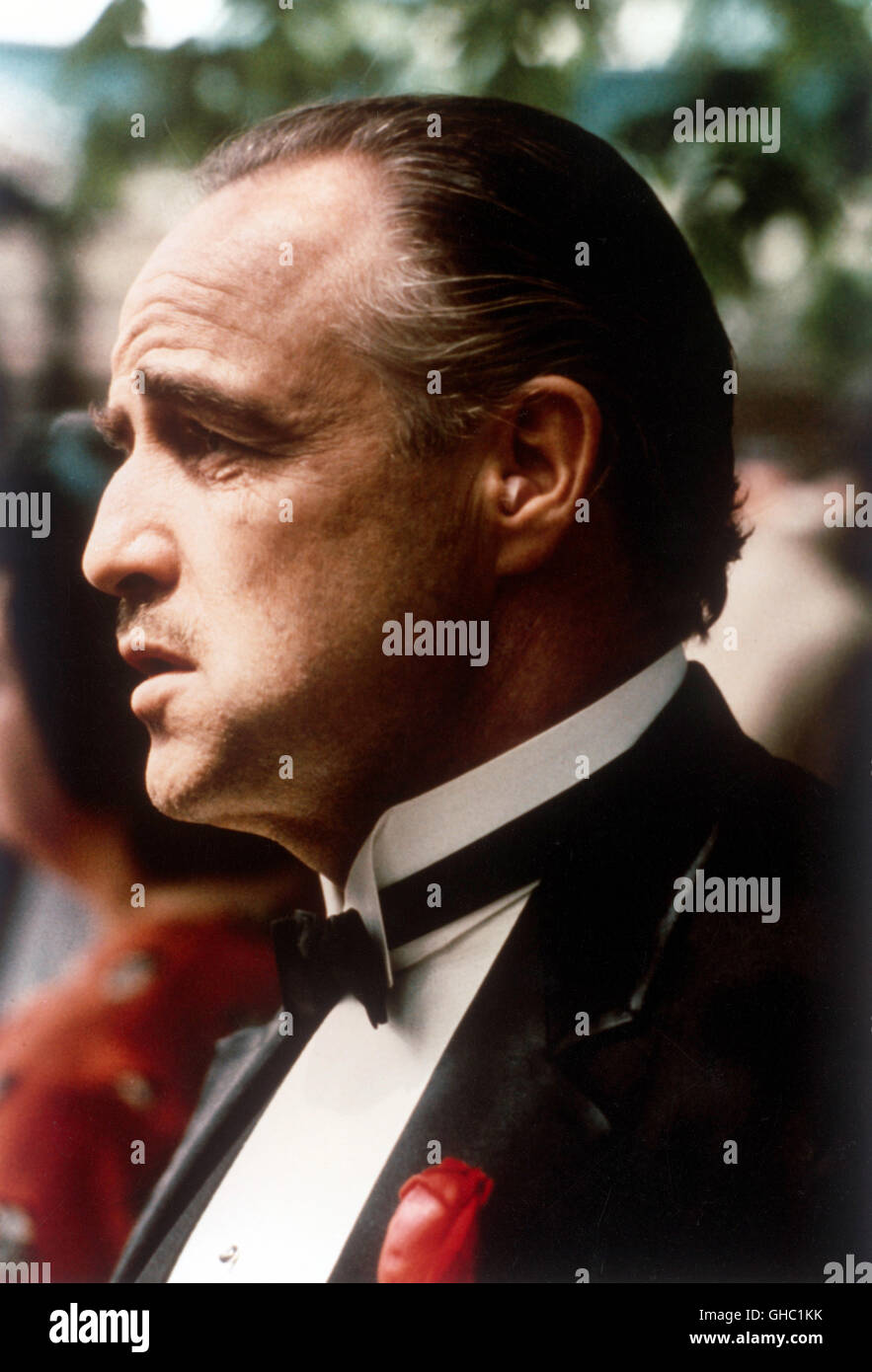 DER PATE The Godfather USA 1972 Francis Ford Coppola MARLON BRANDO (Don ...