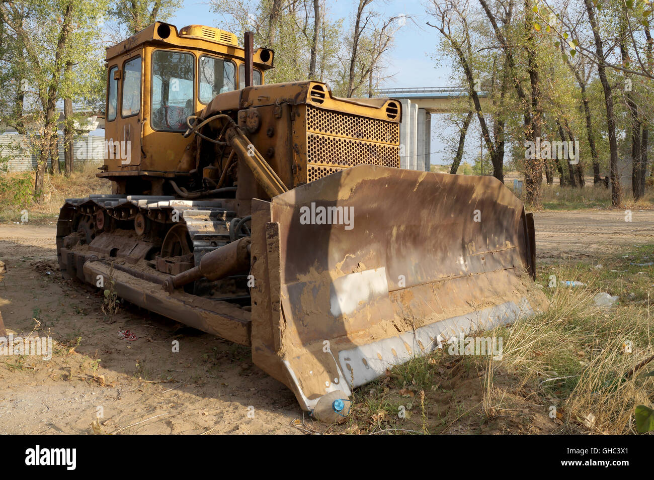 Bulldozer cabin hi-res stock photography and images - Alamy