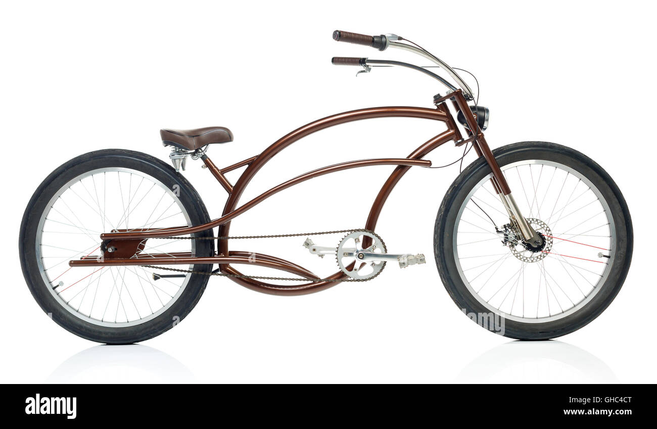 Brown vintage bicycle hi-res stock photography and images - Alamy