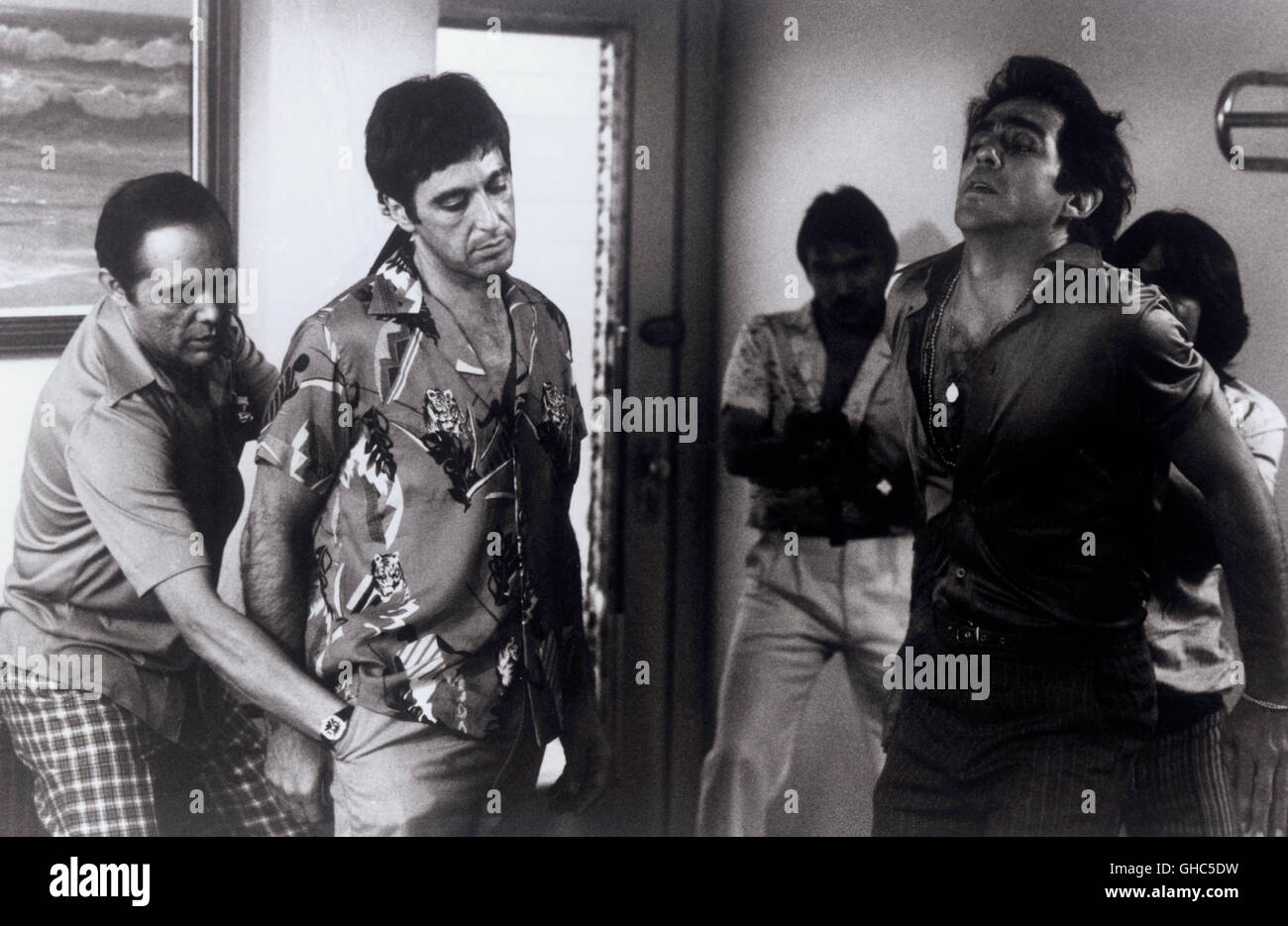 SCARFACE USA 1983 Brian De Palma Scene with Tony (AL PACINO) Regie ...
