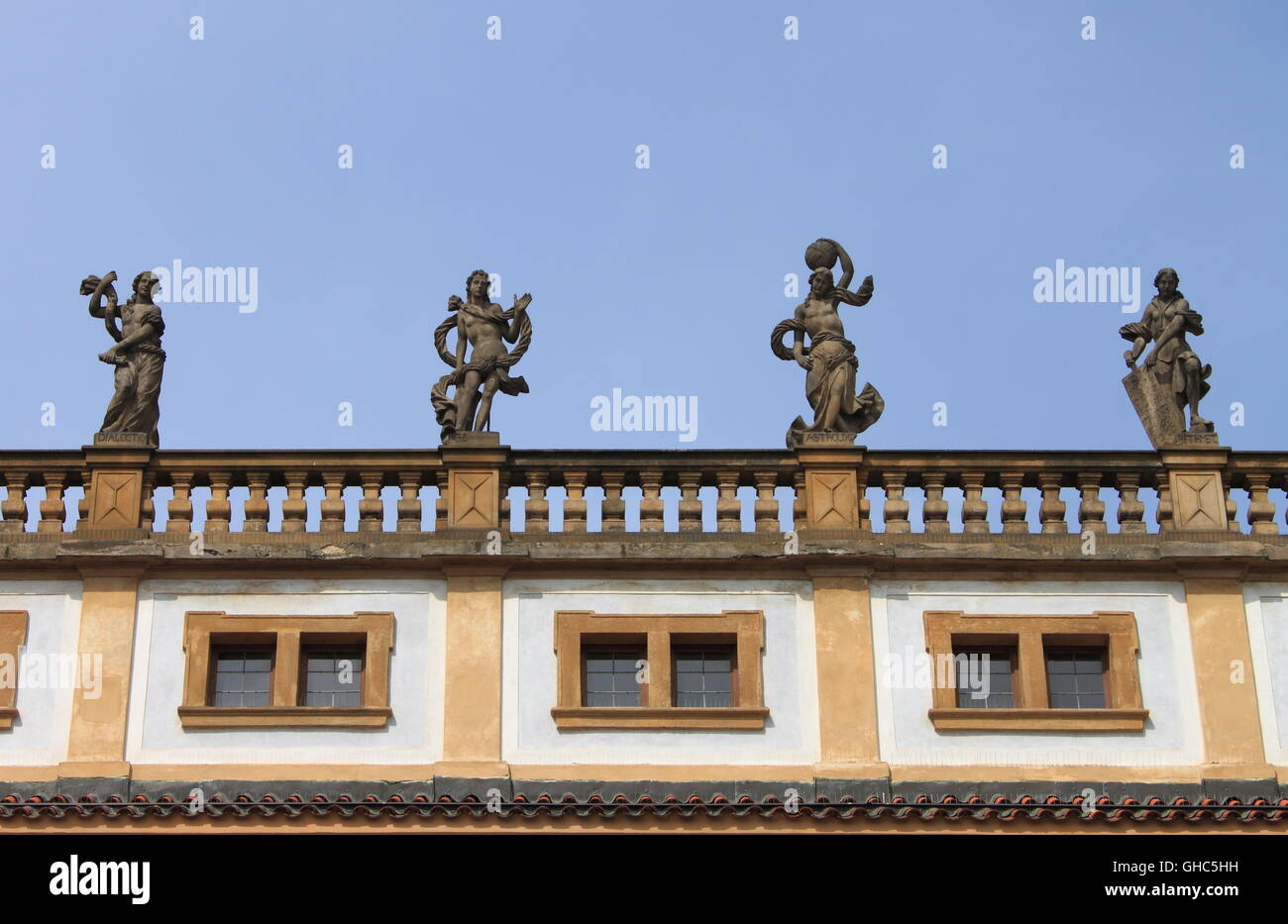 Prague renaissance architecture detail hi-res stock photography and ...