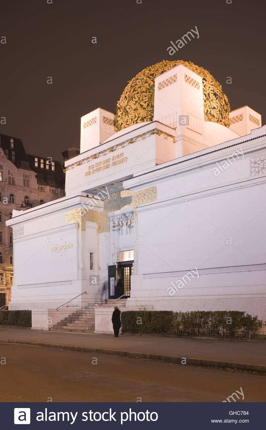 Secession Sezession Vienna Olbrich High Resolution Stock Photography ...