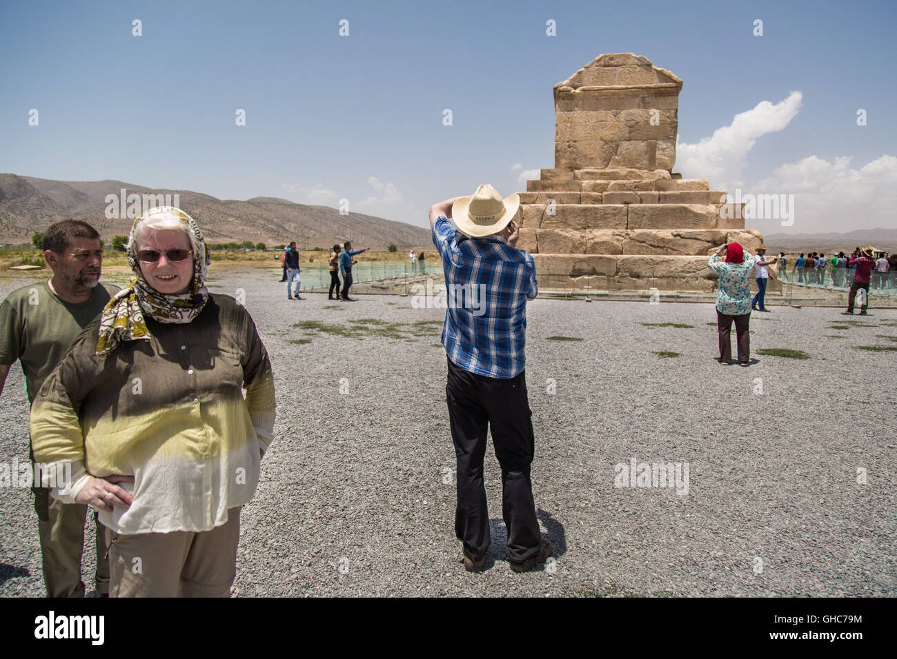 Guided tour in pasargad hi-res stock photography and images - Alamy