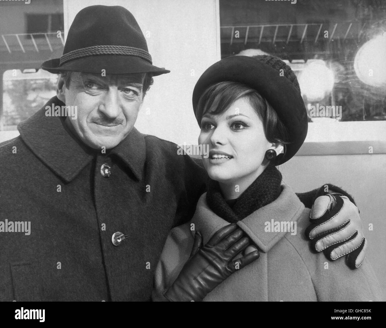 Claudia cardinale pink panther 1963 Black and White Stock Photos ...