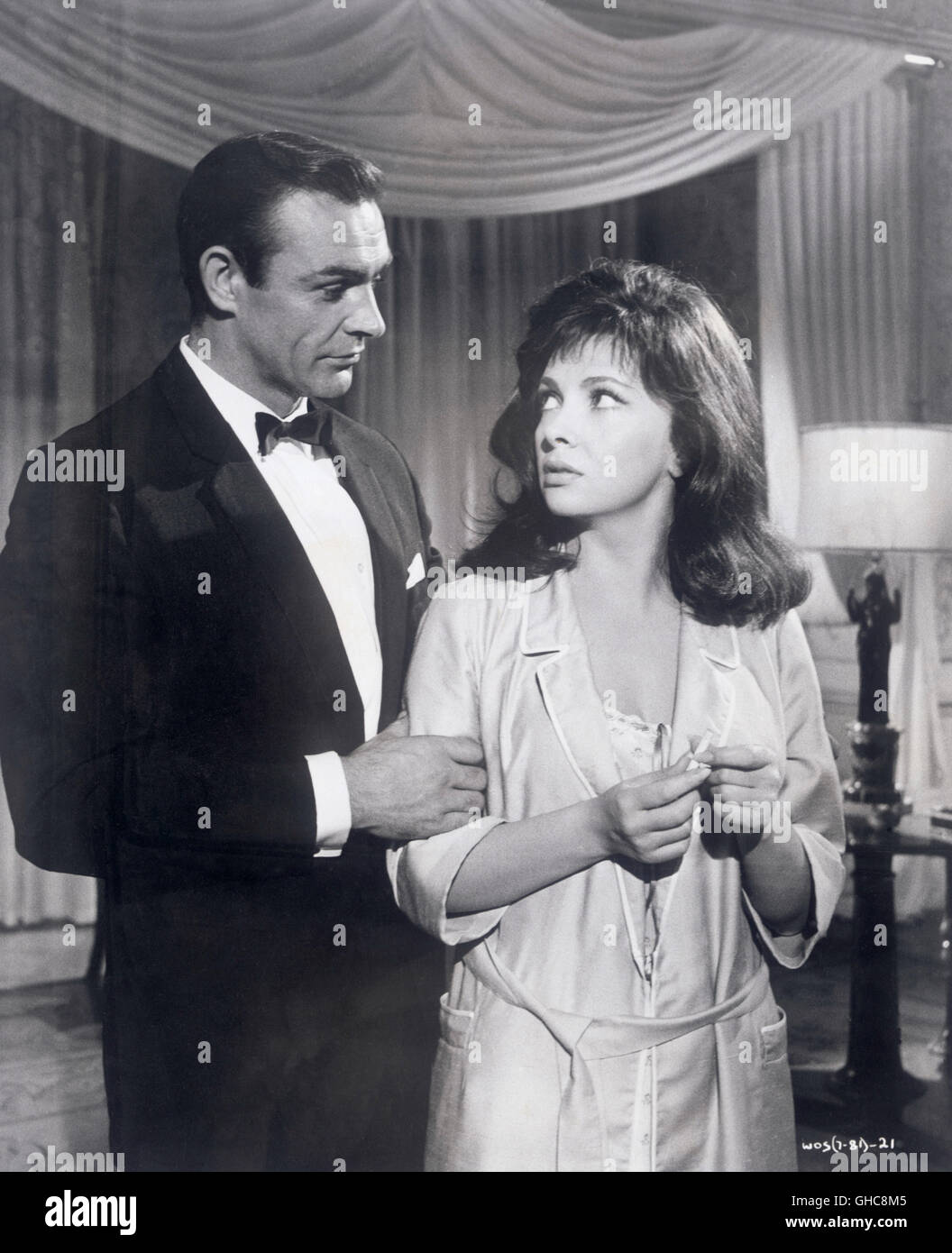 WOMAN OF STRAW UK 1964 Basil Dearden Anthony Richmond (SEAN CONNERY ...