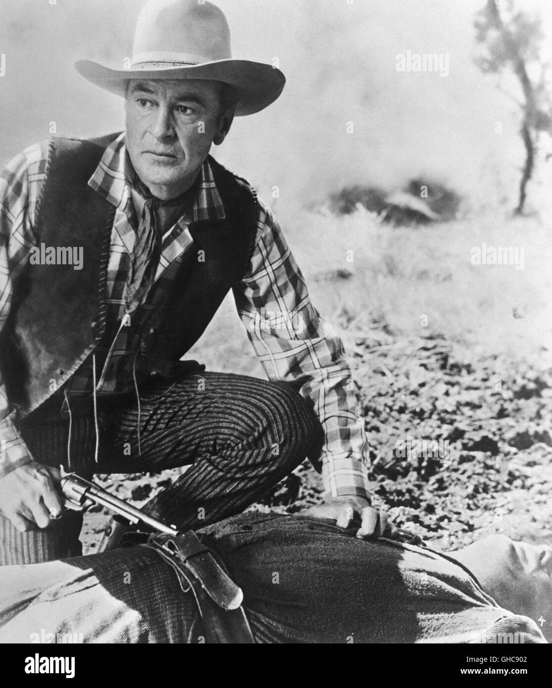 GARY COOPER as Lex Kearney in ' Springfield Rifle ' (1952 Stock Photo ...