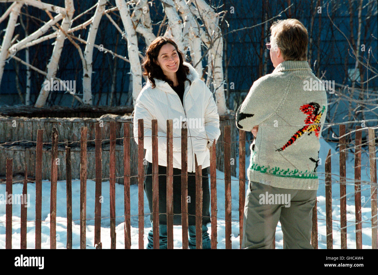 SNOW CAKE UK/Kanada 2006 Marc Evans CARRIE-ANNE MOSS (Maggie) and ALAN ...