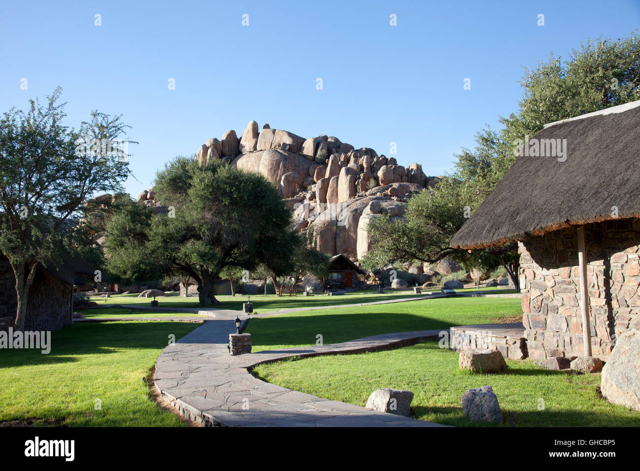 Canyon Lodge Resort near Fish River Canyon in Namibia Stock Photo - Alamy