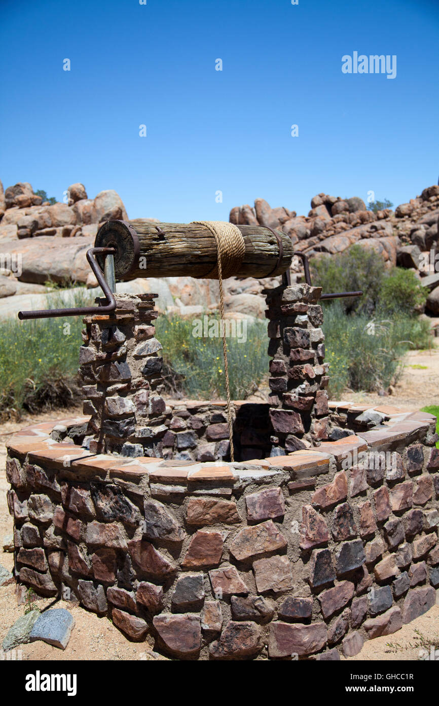 Desert well hi-res stock photography and images - Alamy