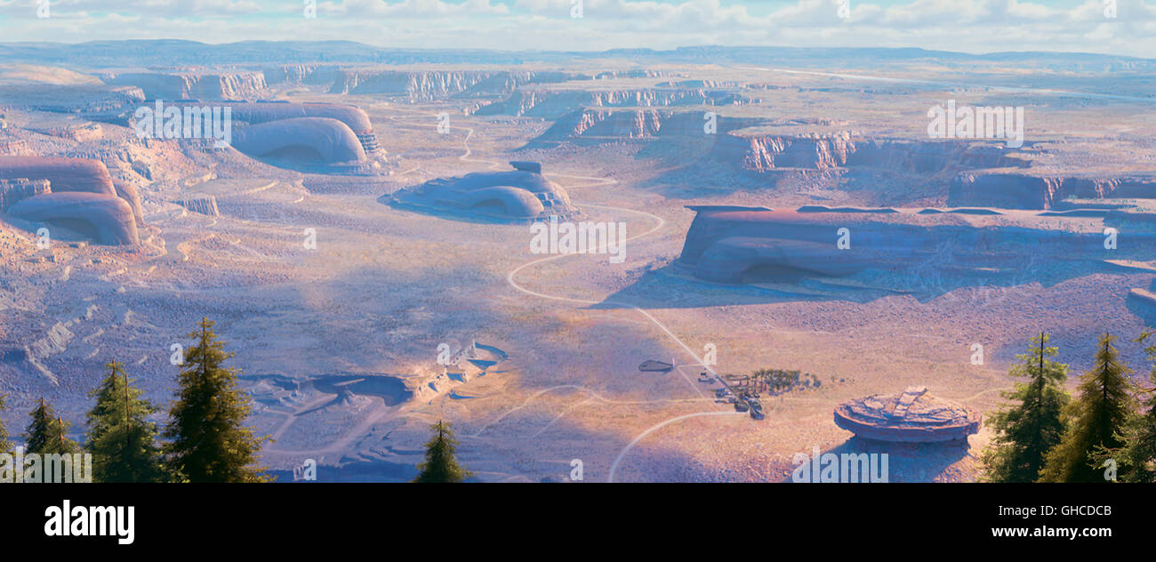 Radiator Springs Route 66