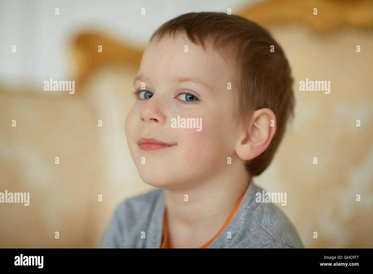 nice boy smiling Stock Photo - Alamy