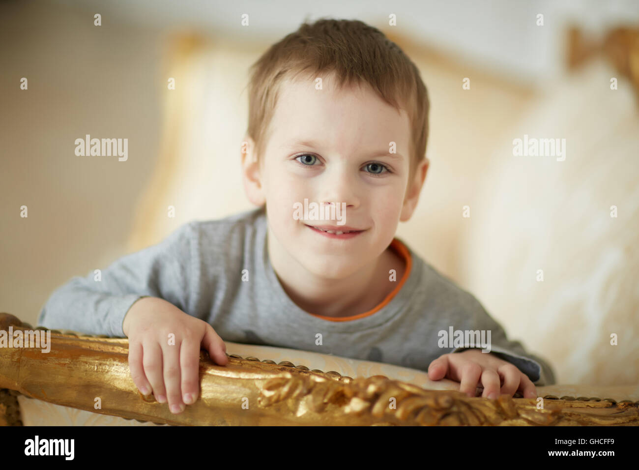 nice boy smiling Stock Photo - Alamy